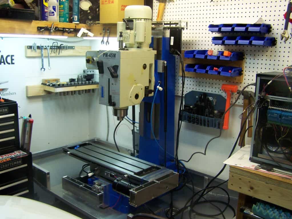 Sheet Metal Pan Enclosure And Motor Guards For An Rf45 Cnc Mill Conversion Cnccookbook Be A
